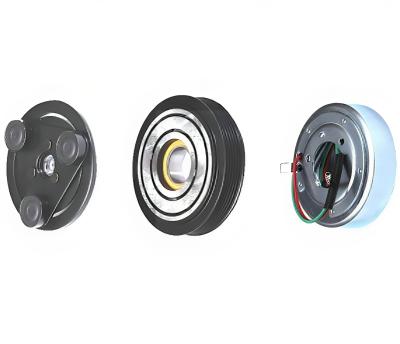 China Magnetic Clutch AC Compressor Part for Bus TM21-6PK 12V Coil Hub Bearing Pulley Auto AC Spare Parts Car Air Conditioner for sale