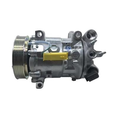 China Car Auto Ac Compressor for peugeot Citroen C5/ 406 /206/ 607 air Conditioning Part for sale