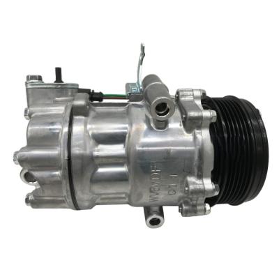 China AC  Air Condition Pump for VW POLO V Saloon (602, 604, 612, 614) 2009 OE 6RD820803 /700510920 /SD6V12 6PK for sale
