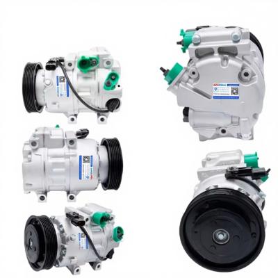 China New 12V Auto AC Compressor for Hyundai Sonata Kia for F500-E Etronics IC AESIC-E ADC-B AE-FB-BUS-TN for sale