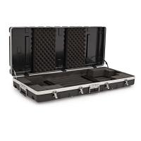 China ABS 61 Key Piano Keyboard Case With Wheels Waterproof Hard Shell for sale
