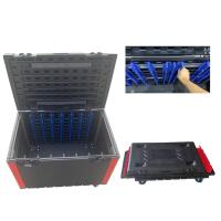 China PE LED Display Screens Trunk Lighting Equipment Case Removable Flight Case for sale