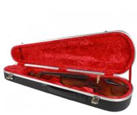 China ABS Violin Hard Case Violin Case Black Hard Shell Violin Case for sale