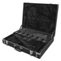 China Plywood Hardshell Guitar Rack Case 5mm Thick Padded Carrying Handle Stand for sale