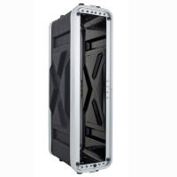 China 2U Shallow Rack Case ABS 8 Inch Depth Lightweight Waterproof for Microphone Equipment for sale