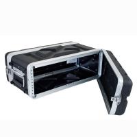 China 19 Inch 2U 4U 3U Shallow Rack Case ABS Plastic with Latches Front Rear Rails Durable for sale