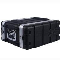 China 4U ABS Flight Case Audio Processor Rack 12 Inch Depth Waterproof 19 Inch for sale