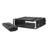 China PE 15 Inch Depth 2U Rack Enclosure Case for Processor with Microphone Storage for sale