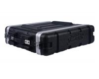 China PA ABS 19 Inch Rack Case / Flight Case 2u Aluminum Reinforcing Frame for sale