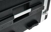 China Durable ABS 8U 19 Inch Rack Case with Heavy Duty Twist Latches for DJ Equipment for sale