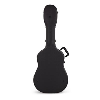 China ABS Acoustic Guitar Hard Case 41 Inch Black with Padded Shoulder Straps for sale