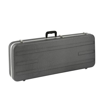 China Gray Electric Guitar Case Hard Shell ABS Foam Lightweight for sale