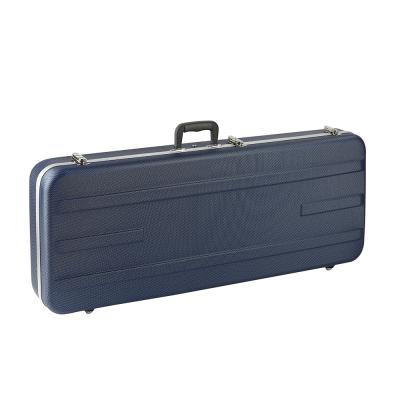 China ABS Rectangular Electric Guitar Hard Case Blue 41 Inch Waterproof for sale