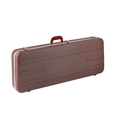 China Red ABS Electric Guitar Case Hard Shell Foam Aluminum Waterproof 41 Inch for sale