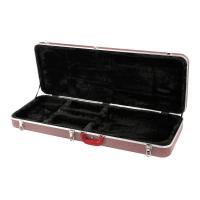 China Red ABS Electric Guitar Case Hard Shell Foam Aluminum Waterproof 41 Inch for sale