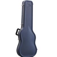 China Lightweight ABS Electric Guitar Hard Case Blue 41 Inch Impact Resistant Aluminum Valance for sale