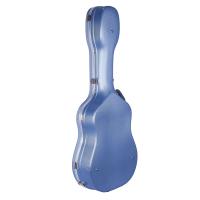China ABS Acoustic Guitar Hard Case Blue 220 Anti Pressure Impact Resistant for sale