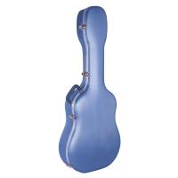 China ABS Acoustic Guitar Hard Case Blue 220 Anti Pressure Impact Resistant for sale