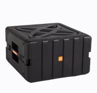 China Lightweight PP 6U 19 Inch Rack Case Custom Logo Impact Resistance for sale