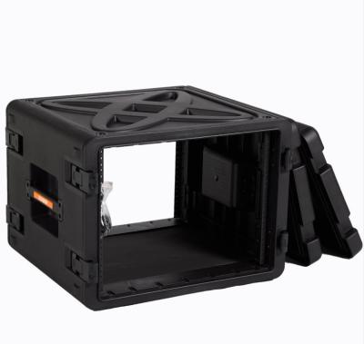 China PP 8U 19 Inch Rack Mount Road Case Watertight Dust Proof 19 Inch Rack Depth for sale