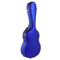 China Matte Blue Fiberglass Classical Guitar Case 41 Inch High Break Resistance for sale
