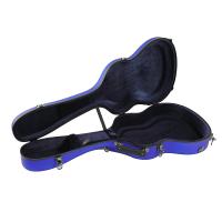 China Matte Blue Fiberglass Classical Guitar Case 41 Inch High Break Resistance for sale