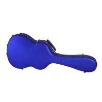 China Matte Blue Fiberglass Classical Guitar Case 41 Inch High Break Resistance for sale