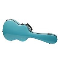 China 39 Inch Fiberglass Guitar Hard Case Tiffiany Blue Waterproof 10mm Sponge for sale