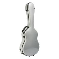 China 39 Inch Fiberglass Classical Guitar Case Silver for sale