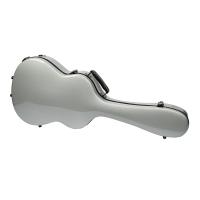 China 39 Inch Fiberglass Classical Guitar Case Silver for sale