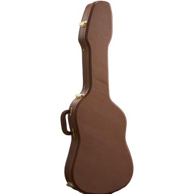 China PU Leather Acoustic Electric Guitar Case Plywood Dreadnought 30 Years Factory for sale