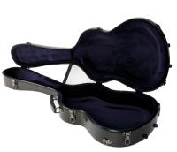 China Classical Guitar Hard Case Air Carbon Silk Like Blue Lining for sale