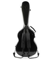 China Classical Guitar Hard Case Air Carbon Silk Like Blue Lining for sale