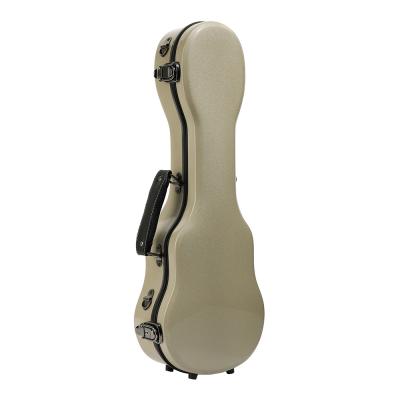 China Fiberglass Soprano Ukulele Case 10 Colors Heavy Duty Backpack Straps for sale