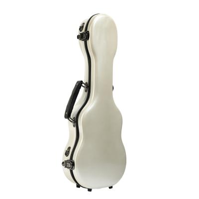 China Fiberglass Concert Ukulele Hard Case Waterproof 10mm Sponge Padding for sale