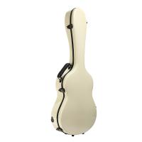 China Fiberglass Guitar Hard Case for Acoustic Guitars 41 Inch Waterproof Impact Resistant for sale
