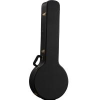 China 3 mm Plywood Banjo Hard Case Foam Plush Lined Reinforced Lockable for sale