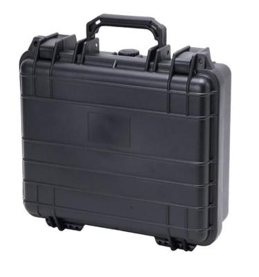 China Customized PP Portable Tool Carry Case Black -25°C to +75°C 300x220x101mm for sale