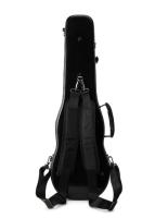 China Durable Fiberglass Shell Violin Hard Case With Leather Handle Water Resistant for sale