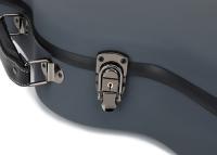 China Matte Dark Grey Guitar Rack Case 39 Inch 2 X Backpack Straps for sale