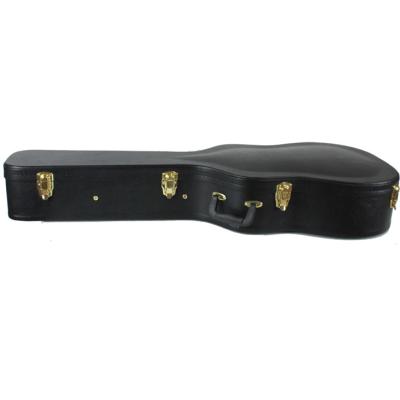 China Wooden Hardshell Guitar Case Dreadnought Shape Acoustic 41 Inch Lockable for sale