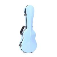 China Fiberglass Tenor Ukulele Hard Case Thick Padded 23 Inch Tiffiany Blue for sale