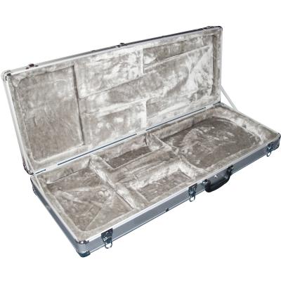 China Ergonomic Bass Flight Case with External Pockets 4 Compartments ABS Lightweight for sale
