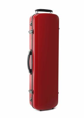 China Fiberglass Double Violin Hard Case 4/4 with Key Lock and Silk Lining for sale