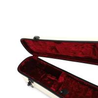 China Fiberglass Hardshell Banjo Case With Shoulder Strap Leather Handle for sale