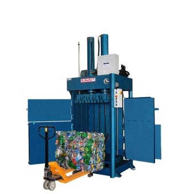 China Hotels Factory Direct Top Load Baler Machine Anti-Bounce Top Tier PET Bottles Hydraulic Packing Press Recycling Solid Plastics for sale