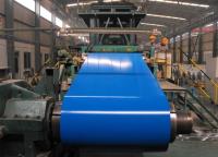 China 508mm RAL Color Aluzinc Prepainted Steel Coils with Protective Film for sale