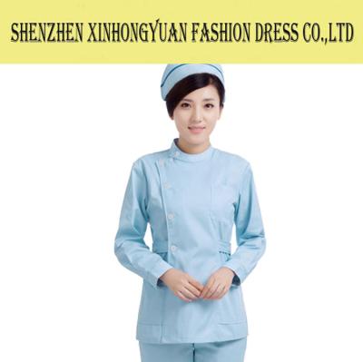 China Female Medical Office Uniforms Hospital Women Nurse Uniform Dress for sale