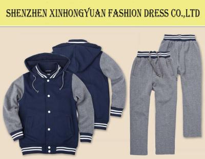 China International Students School Uniforms , High School Sports Wear With Printing Logo for sale
