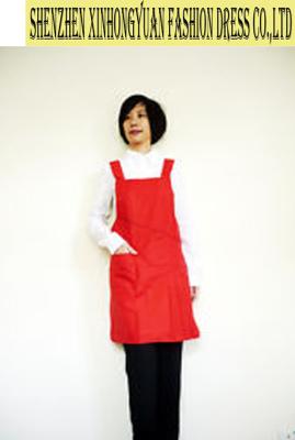 China Teflon Coated Oil Proof Chef Cooking Aprons For Women / Painting Apron For Adults for sale